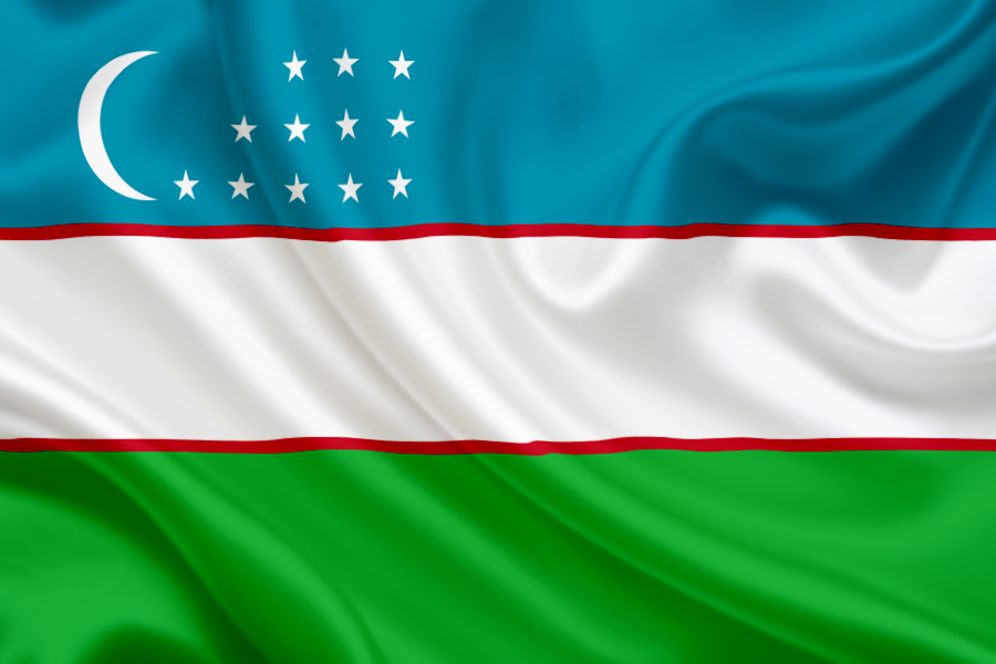National Flag Of Uzbekistan Uzbekistan National Flag Of Uzbekistan Uzbekistan